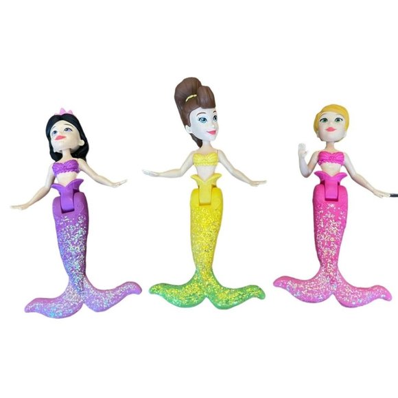 Hasbro | Toys | Set Of 3 Disney Princess Sisters Mermaids 35 Hasbro ...